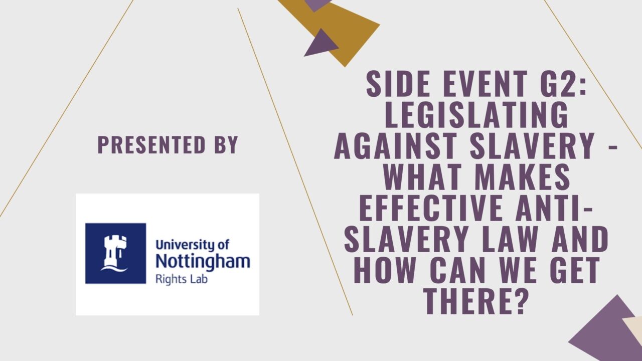 2023 Freedom from Slavery Global Forum - Freedom From Slavery Forum